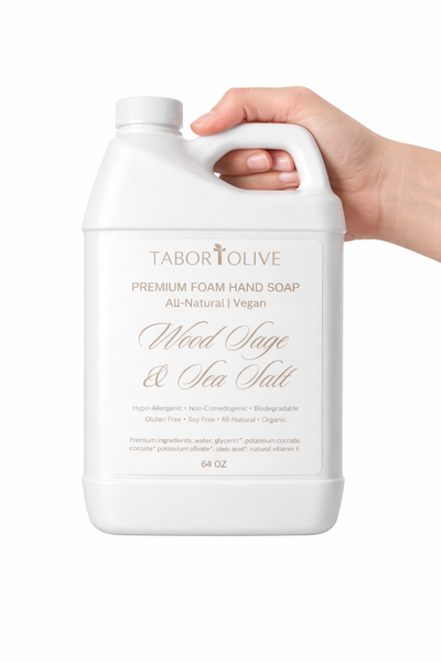 Premium Foam Hand Soap Refill | All Natural | Tabor + Olive